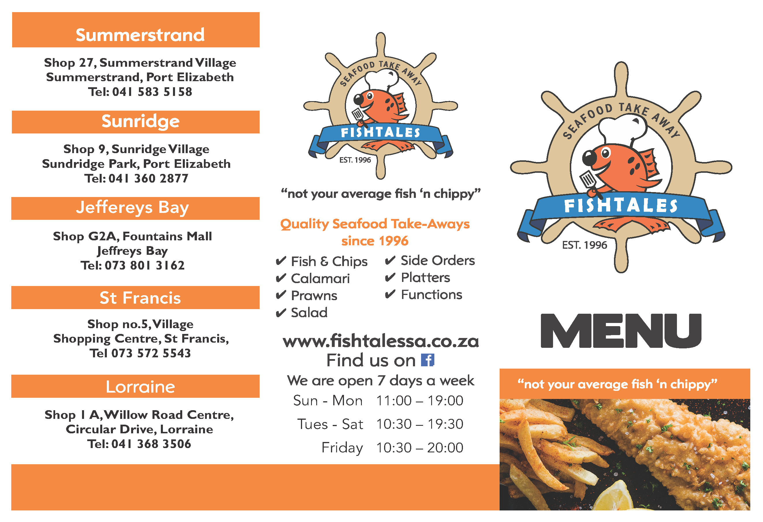 Fishtales – 'Not your average fish 'n chippy'